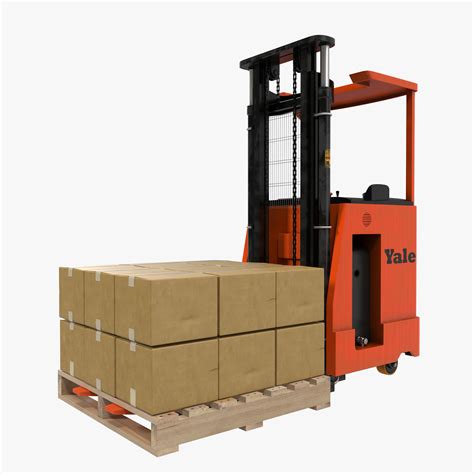 Rider Stacker Red Pallet 3d 3ds