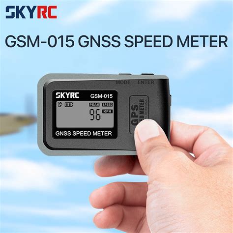Skyrc Gnss Speed Meter Measure Top Speed Average Speed And Top