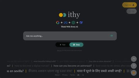 Ithy Ai Next Ai Tool