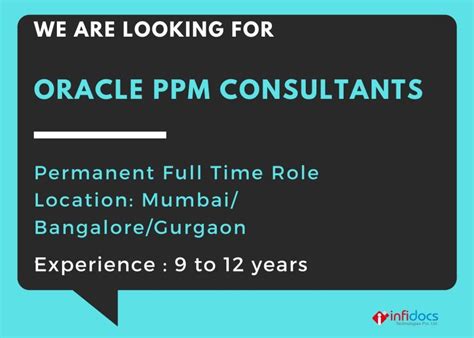 Oracleopenings Oraclejobs Oraclefusion Infidocs Technologies Pvt Ltd Hr