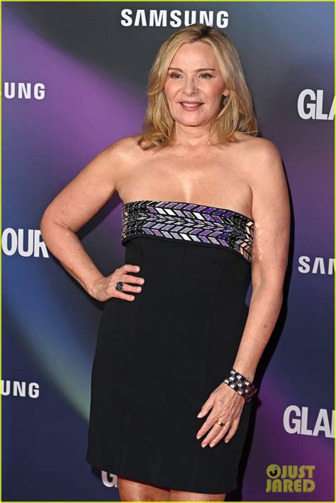 Photo Kim Cattrall Joined By Russell Thomas At Glamour Women Of The