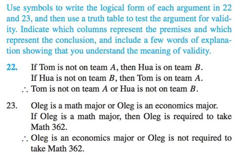 solved use symbols to write the logical form of each