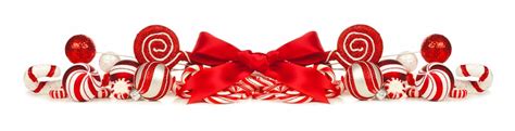 레드 및 화이트 크리스마스 Baubles 리본 및 사탕 지팡이 테두리 리본에 대한 스톡 사진 및 기타 이미지 리본 사탕 흰색 배경 Istock