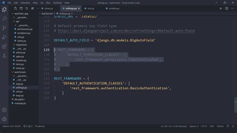 ساخت Rest Api در زبان Python بوسیله Rest Framework پایتون