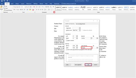 How To Double Space A Document With Microsoft Word