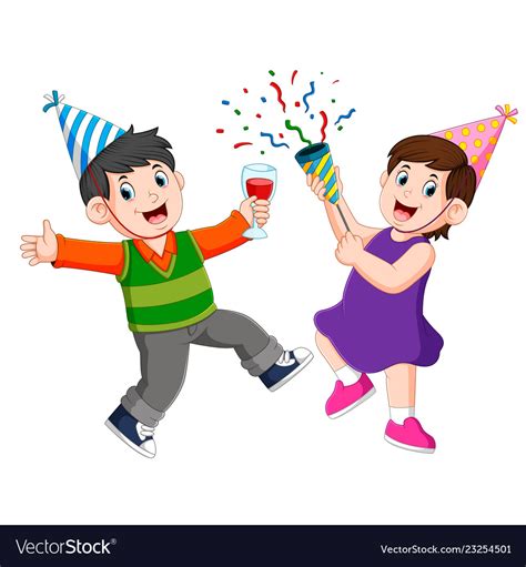 Adult Birthday Party Clip Art