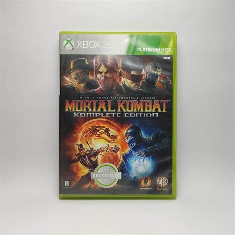 JOGO MORTAL KOMBAT 9 XBOX 360 ORIGINAL | Shopee Brasil