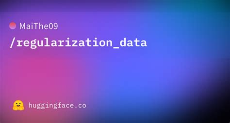Maithe09regularizationdata At Main