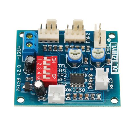 Relays Dc 12v Four Wire Thermostat Pwm Pc Cpu Fan Temperature Control