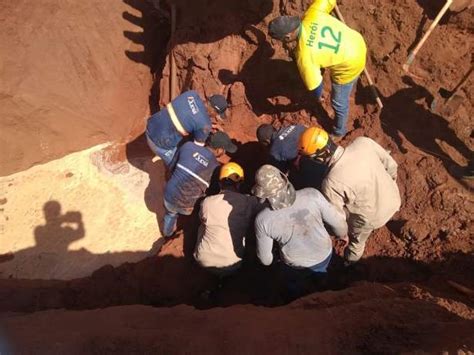 Homem escapa da morte após ser soterrado em Três Lagoas Hojemais de