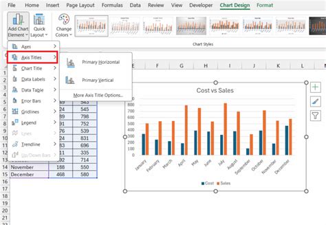 Mastering Excel Charts A Comprehensive Guide To Adding Axis Titles Excel Au
