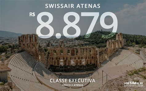 ️ Passagem Aérea Executiva Voando Swissair Saída De São Paulo Para