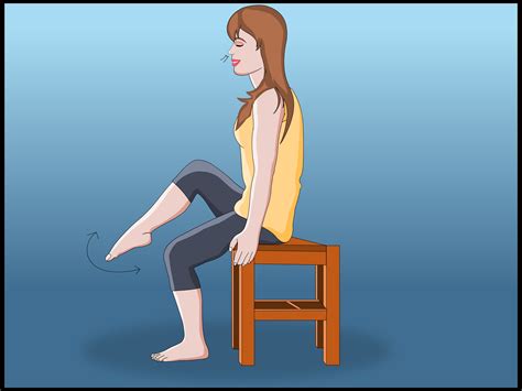 How To Exercise Buttocks While Sitting 4 Steps With Pictures