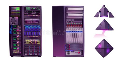 Data Center Server Database Icon Stock Illustrations 22471 Data