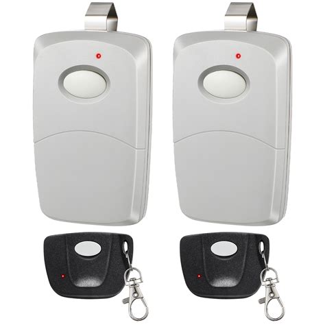 Electricwise 4 Pack Garage Door Opener Remotes Compatible With Linear