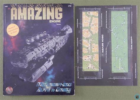 Metamorphosis Alpha To Omega Amazing Engine Rpg System Am7 W Map