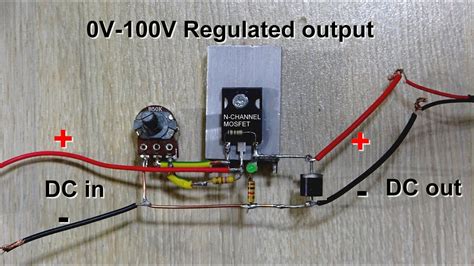 How To Make Adjustable Voltage Regulator Using Mosfet Voltage Controller Diy Artofit