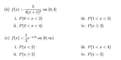 Solved For The Probability Density Function F Chegg