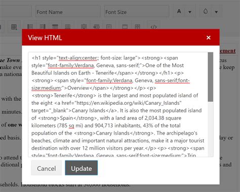Html Editor Vertical Scroll Bar Gone In V30