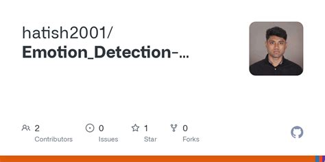 Emotion Detection Using Cnn And Hmm Main Py At Main Hatish Emotion Detection Using Cnn And