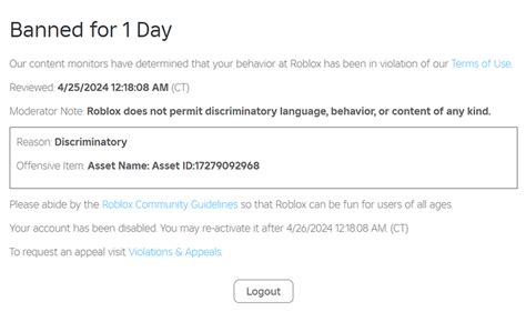 Unknown Moderation Issue Catalog Asset Bugs Developer Forum Roblox