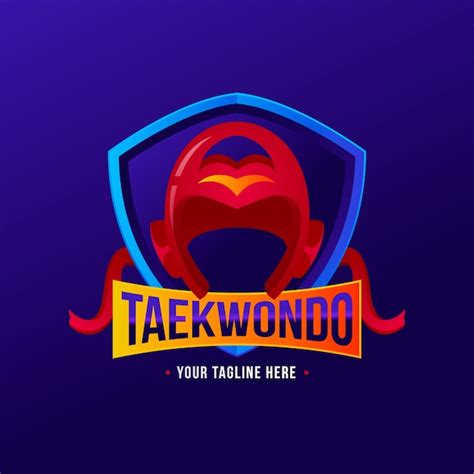 Diseño De Logotipo De Lucha Libre Degradado Vector Gratis