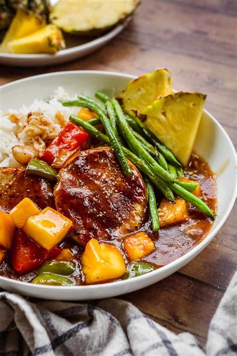 Pineapple Pork Chops One Pan Video Artofit