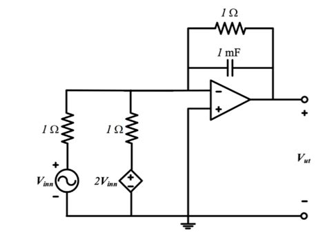 Solved The voltage source 𝑉 is an AC voltage source where Chegg com
