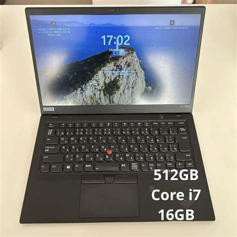 Thinkpad X1 Carbon 第6世代 I7 16gb Wqhd By メルカリ