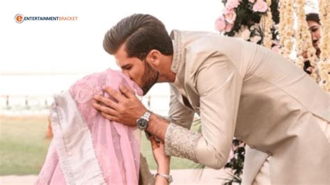First Couple Pictures Of Shaheen Shah Afridi Wife Ansha From Wedding