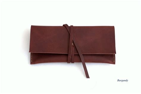 Glasses Case Soft For Women Vegetable Tanned Leather For Sunglasses