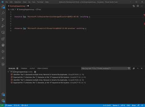 We Re Showing The Wrong Snippets For Existing Resources Issue