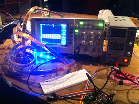 Testing Adafruit LED Strip NYC Resistor