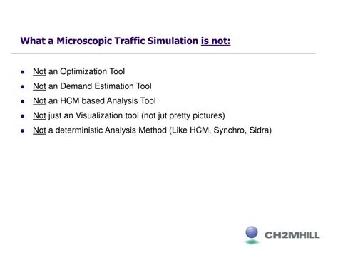 Ppt Traffic Simulation Model Theory And Application Basics Of Traffic