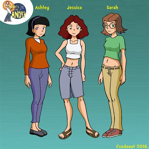 Wwa Ashley Jessica And Sarah In Se Style By Csodaaut On Deviantart