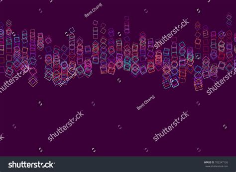 Shape Square Rectangle Abstract Background Pattern Stock Vector Royalty Free 702247126