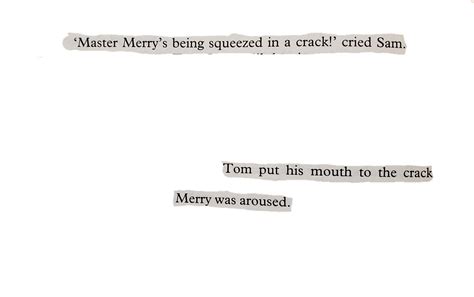 Everyone Saying Lotr Doesnt Need Sex Forgot How Kinky The Books Are