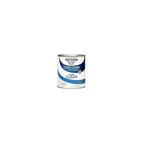 Rust Oleum Outdoor Painters Touch Ultra Cover Gloss Latex Paint Clear