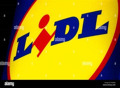 Markennamen Lidl Berlin Stockfotografie Alamy