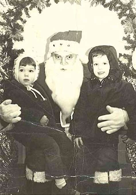 Fotografías antiguas de Papá Noel que te harán temer la noche de Navidad