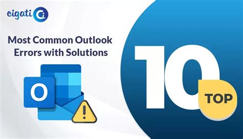 top 10 most common outlook errors and their solutions