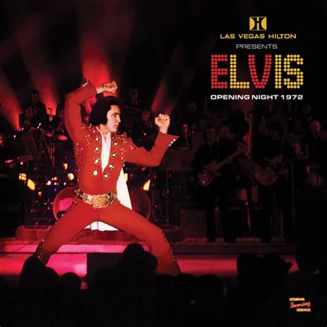 Elvis Presley LAS VEGAS HILTON PRESENTS ELVIS OPENINING NIGHT