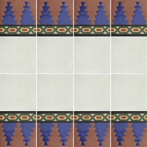 Ceramic High Relief Border Tile Torrijos Casa Castillo