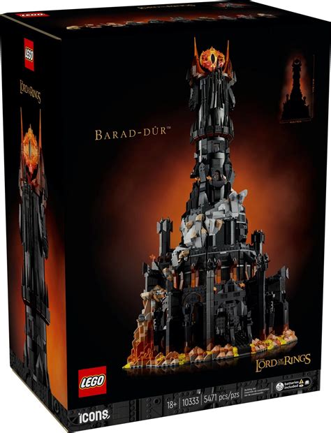 Lego 10333 Der Herr Der Ringe Barad Dûr Legamoch