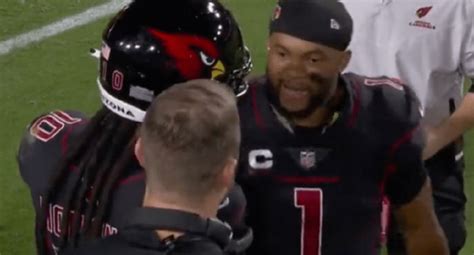 A Heated Kyler Murray Curses At Cardinals Hc Kliff Kingsbury During