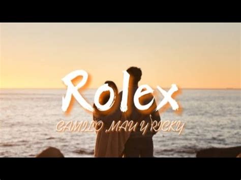 Camilo Mau Y Ricky Rolex Letra YouTube