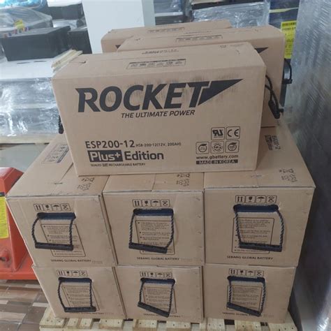 Jual Aki Battery Vrla Rocket Esp Solar Panel Ups Telco Esp Esh