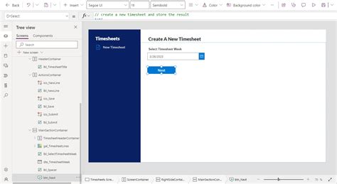 Make A Power Apps Timesheet App Part 2
