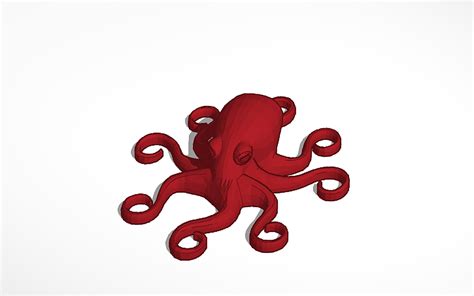 3d Design Octopus Tinkercad