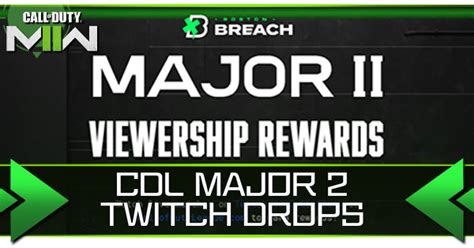 All CDL Major 2 Twitch Drops And How To Get Modern Warfare 2 MW2 Game8